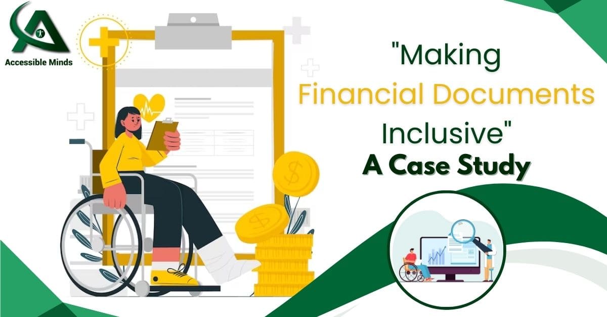 Accessibility in Finance - A Partnership for Accessible Documents ...
