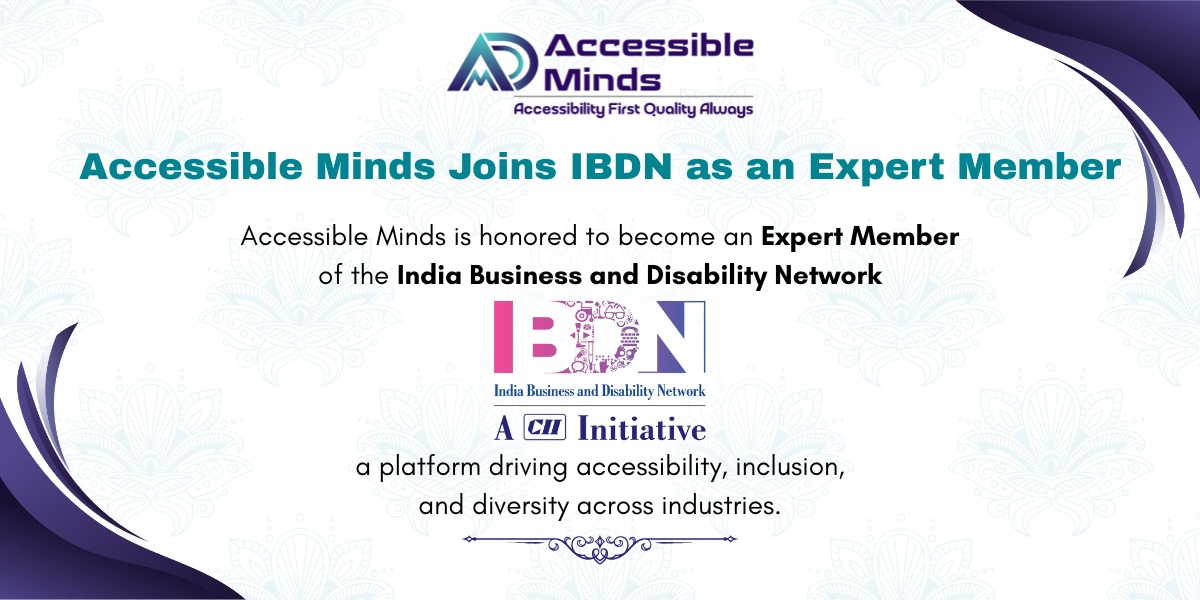 Accessible Minds Joins IBDN as an Expert Member - Accessible Minds